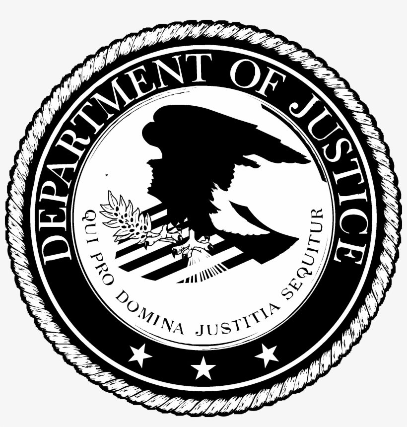 Us Department Of Justice Logo Black And White - Us Department Of ...