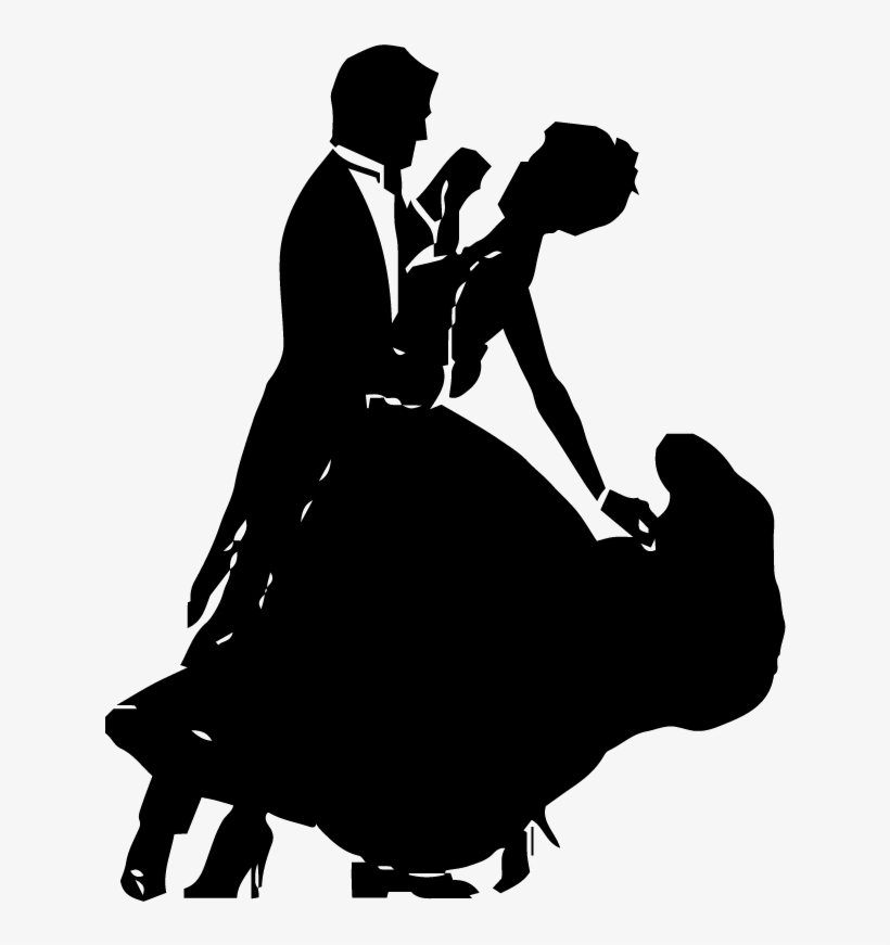 Waltz Silhouette - Ballroom Dance Transparent PNG - 670x854 - Free ...