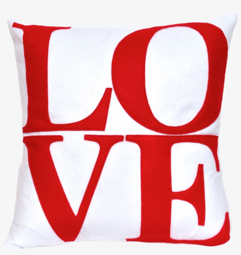 Love Pillow Cover Red On Pure White - Philadelphia Love Sign Vector ...