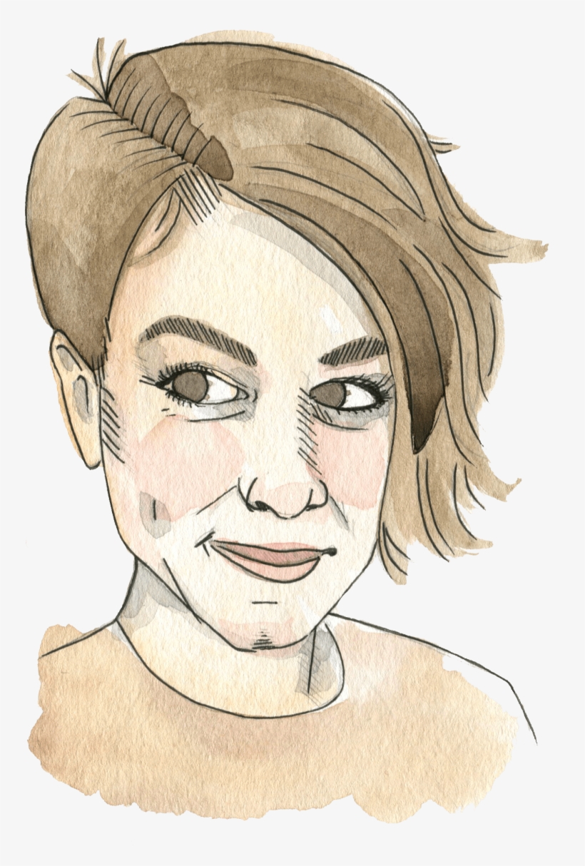 Julie Wall, Artist And Entrepreneur Inspired By - Sketch Transparent ...