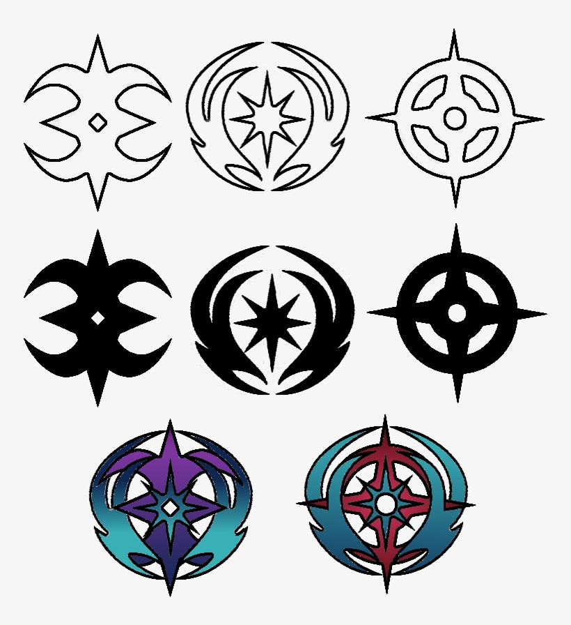 Hoshido And Nohr Symbols Transparent PNG - 761x858 - Free Download on ...