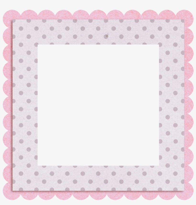 Cute Transparent Doted Frame - Hijab Transparent PNG - 1200x1205 - Free ...