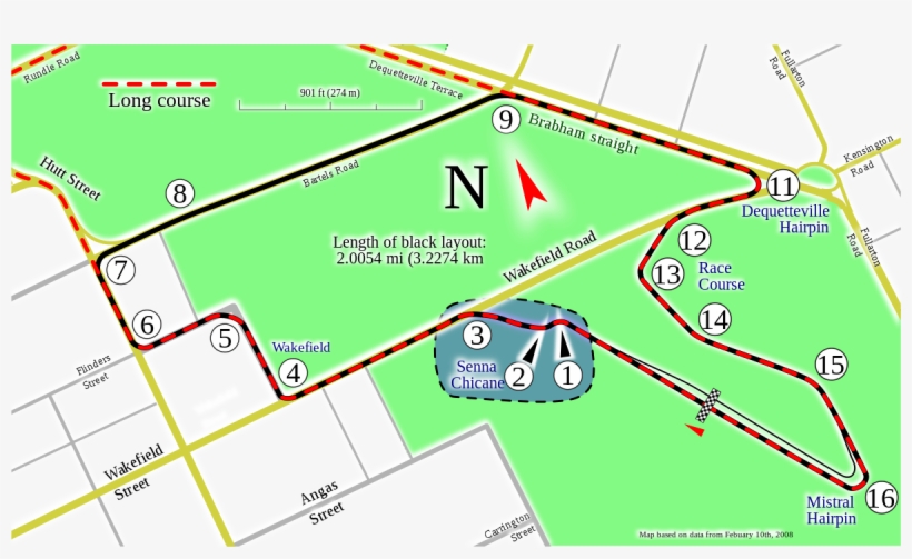 Adelaide V8 Supercars Track Transparent PNG - 1200x678 - Free Download ...