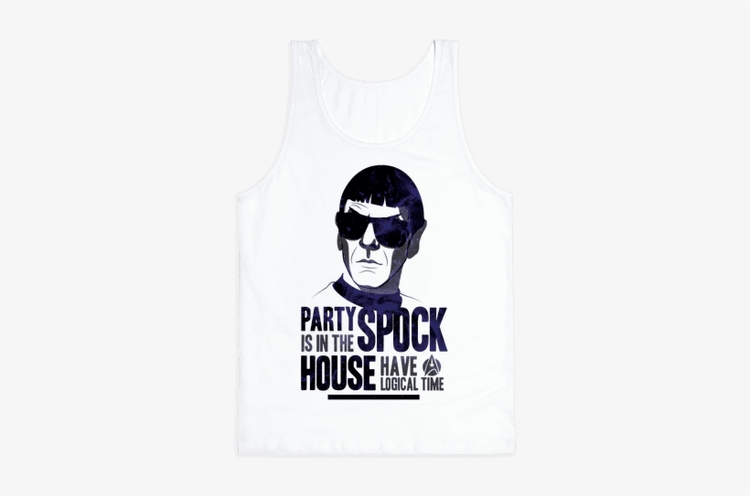 Party Spock Tank Top - T-shirt Transparent PNG - 484x484 - Free ...