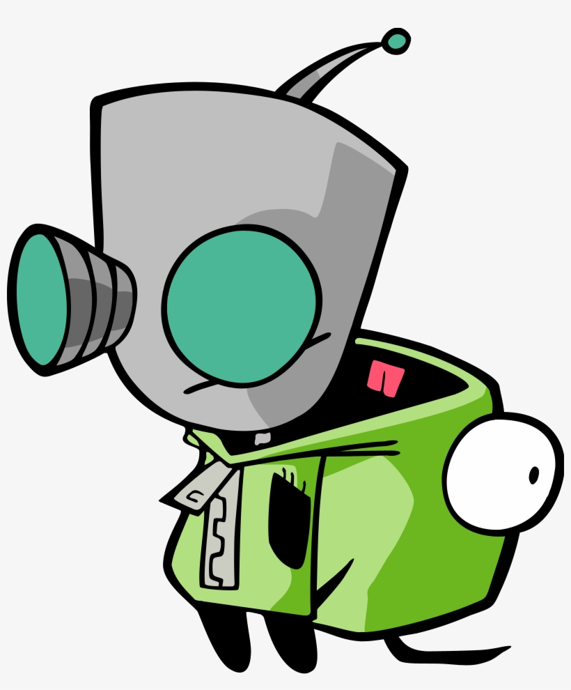 Dog Suit Art - Invader Zim Gir Transparent PNG - 1600x1854 - Free ...
