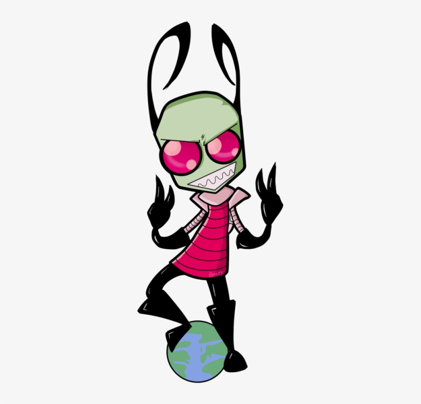 Invader Zim - Cartoon Transparent PNG - 363x750 - Free Download on NicePNG