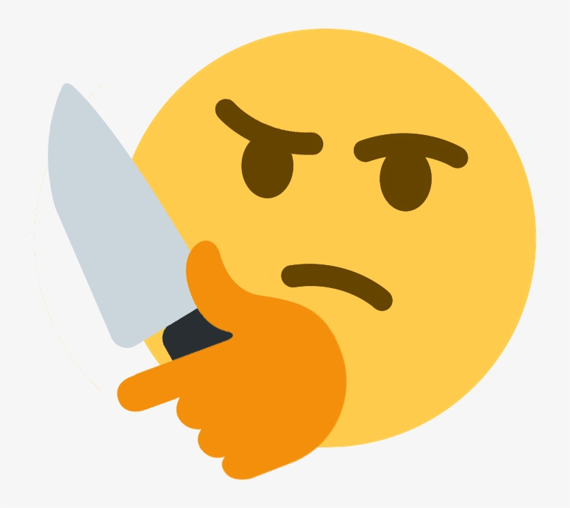 Download Stabs Discord Emoji - Discord Thinking Emote - HD Transparent ...