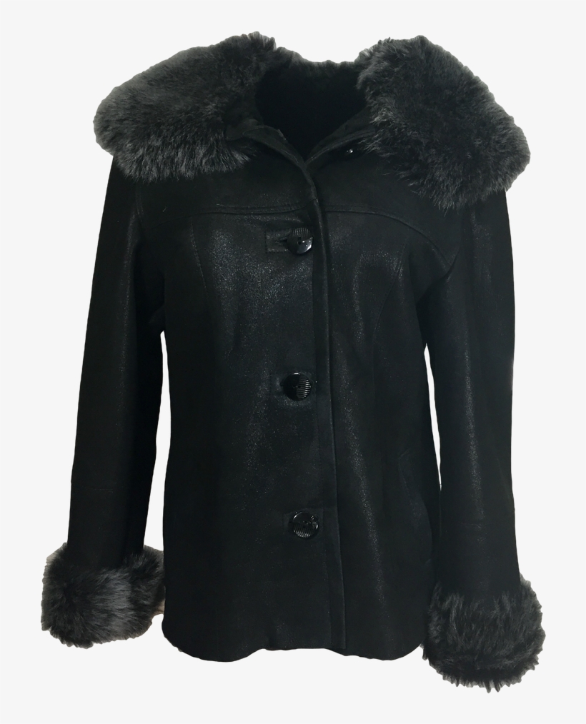Fur Lined Leather Jacket Transparent Png - Lining Transparent PNG ...