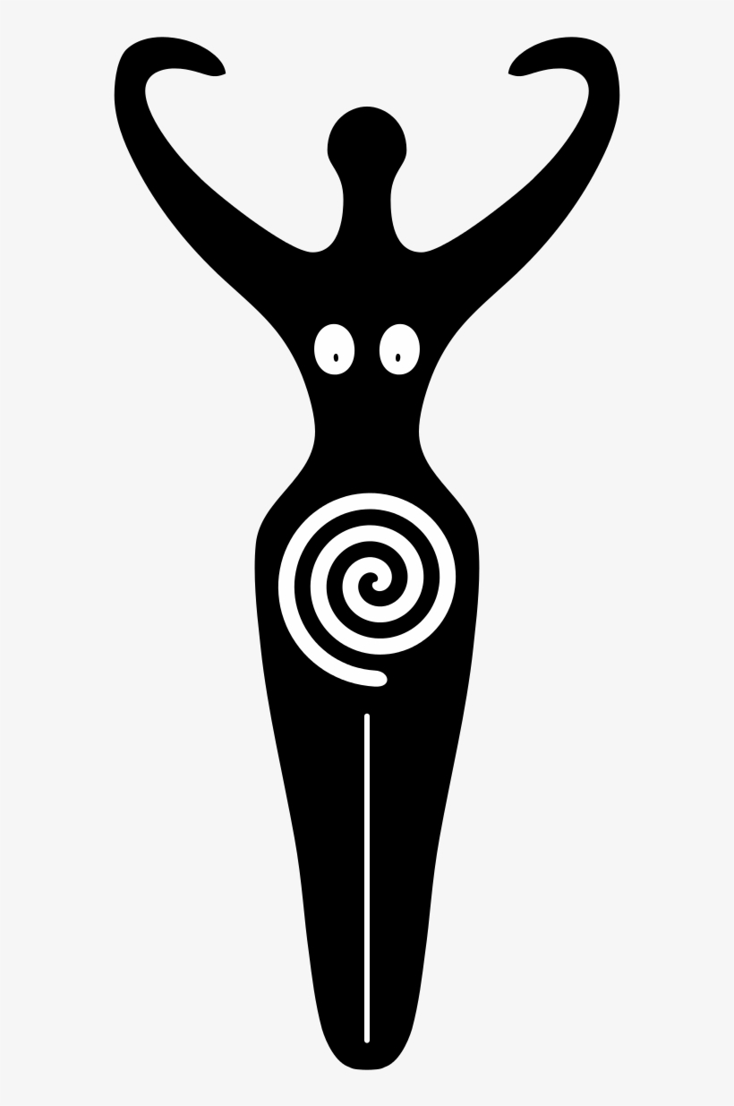Spiral Goddess Symbol Neo-pagan - Simbolo De La Diosa Transparent PNG ...