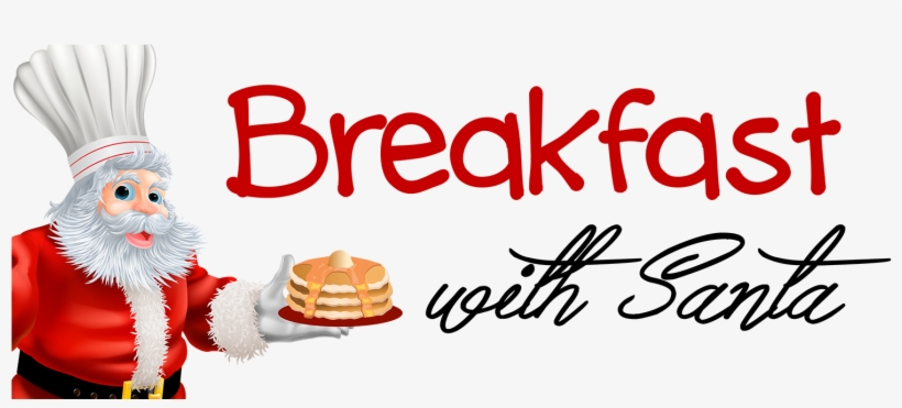 Breakfast Clipart Banner - Breakfast With Santa Png Transparent PNG ...