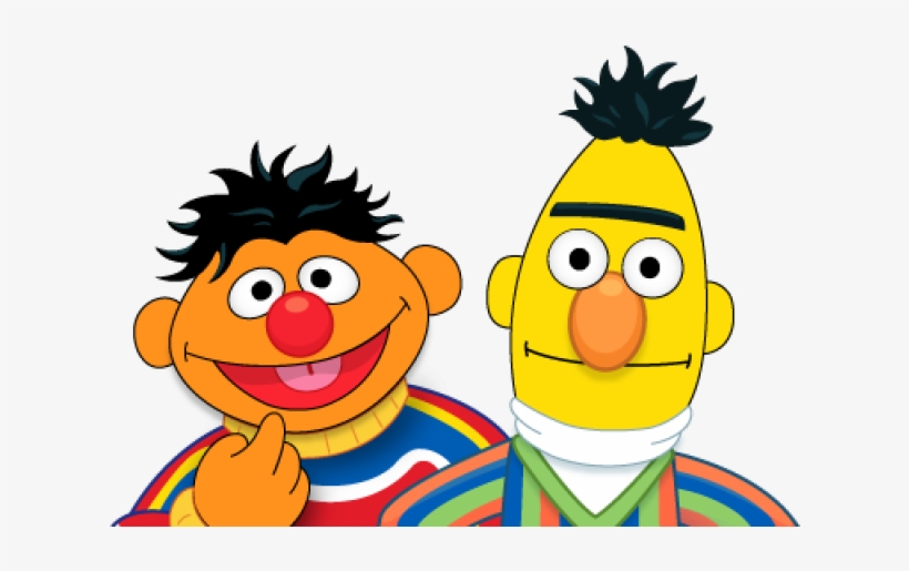 Face Clipart Sesame Street - Bert And Ernie Transparent PNG - 640x480 - Free Download on NicePNG