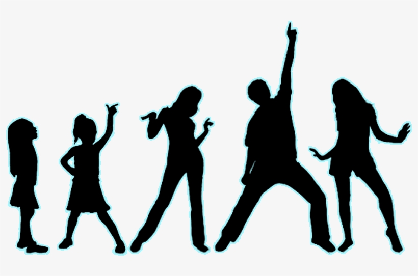 Dance - Shadow Group Of Dancer Transparent PNG - 883x555 - Free ...