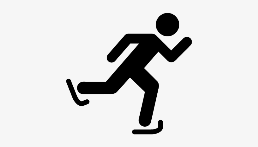 Ice Skating Silhouette Vector - Ice Skating Icon Transparent PNG ...