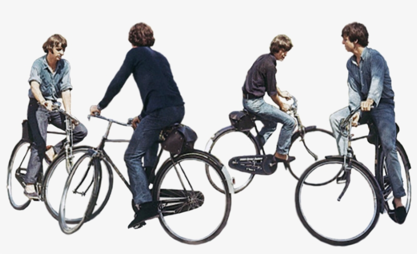 Beatles On Bikes Help - Bicycle Transparent PNG - 1244x944 - Free ...
