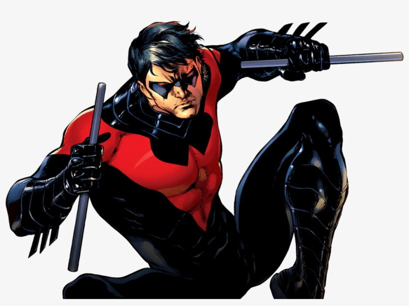Nightwing Symbol Red