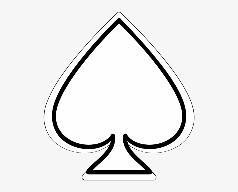 Spade White Transparent PNG - 540x598 - Free Download on NicePNG