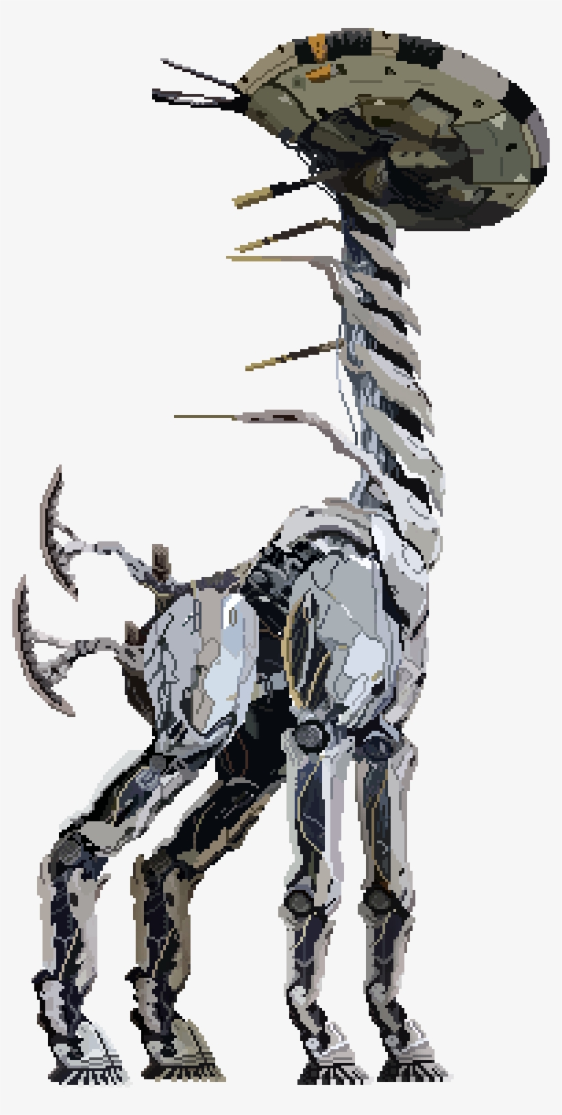 4 - Horizon Zero Dawn Tall Neck Transparent PNG - 391x750 - Free ...