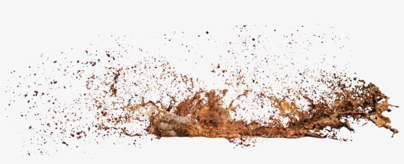 Flying Dust Cartoon Transparent - Mud Splash Png Transparent PNG ...