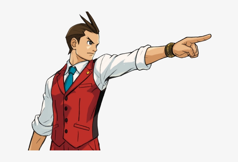 Download Ace Attorney Clipart Objection - Ace Attorney Apollo Justice ...