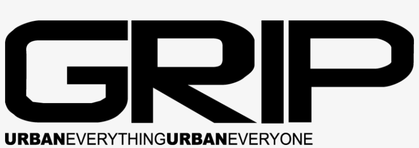 Grip Logo Black - Graphic Design Transparent PNG - 838x256 - Free ...