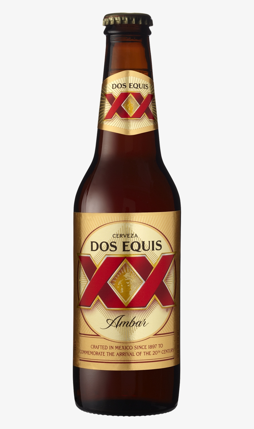 Dos Equis Ambar - Dos Equis Amber Transparent PNG - 350x1304 - Free ...