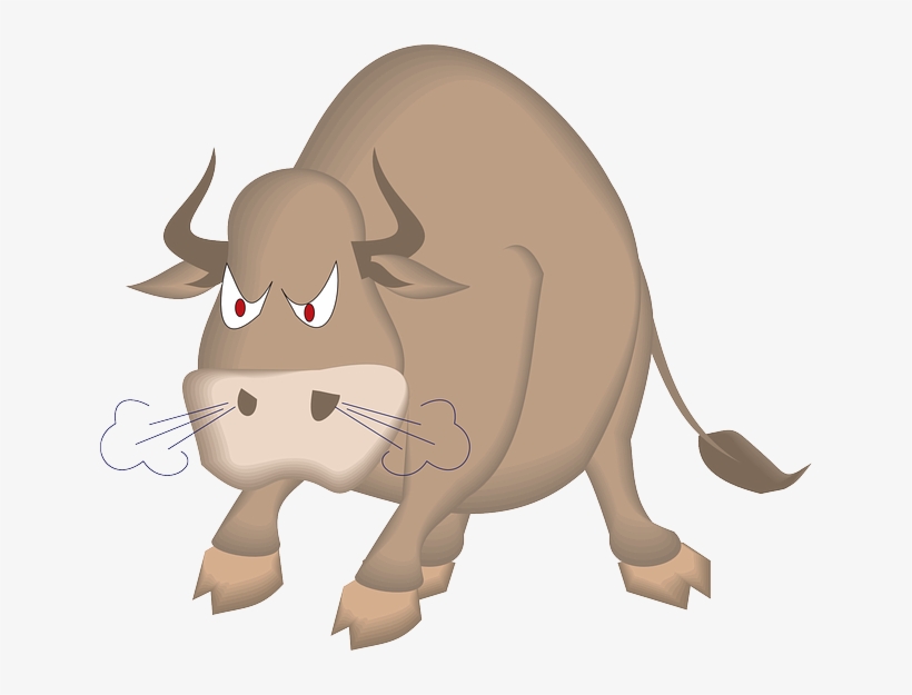 How To Set Use Angry Snorting Bull Svg Vector Transparent PNG - 600x511 ...