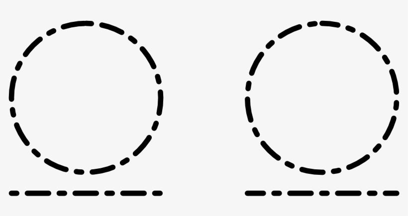 Download Dash Line Style Phase - Png Circle Dashes Line - HD ...