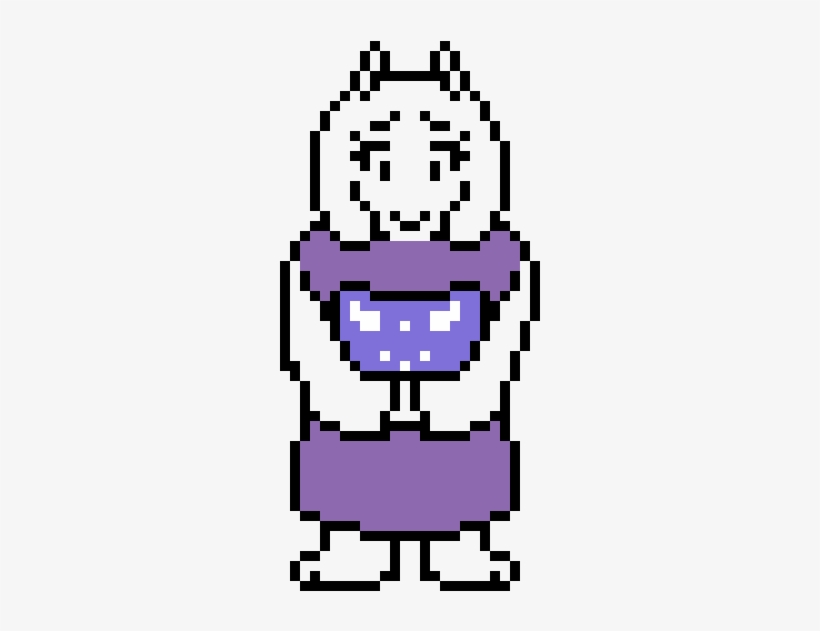 Download Undertale Png Svg Library Download - Toriel Pixel Art - HD ...