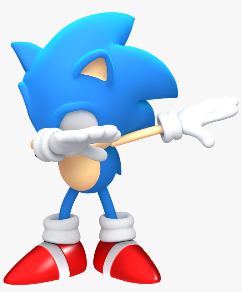 Sonic Dab - Sonic The Hedgehog Dab Transparent PNG - 540x623 - Free ...