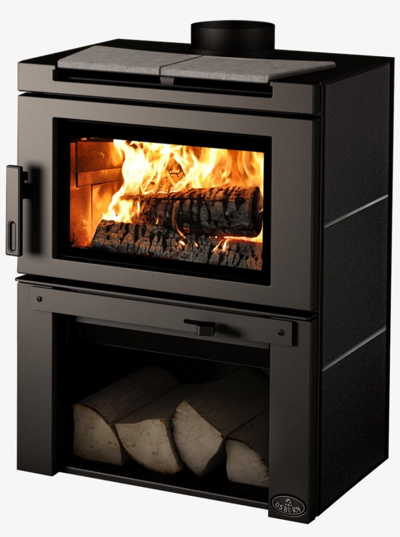 Osburn - Osburn Matrix Wood Stove With Soap Stone Panel Kit Transparent ...