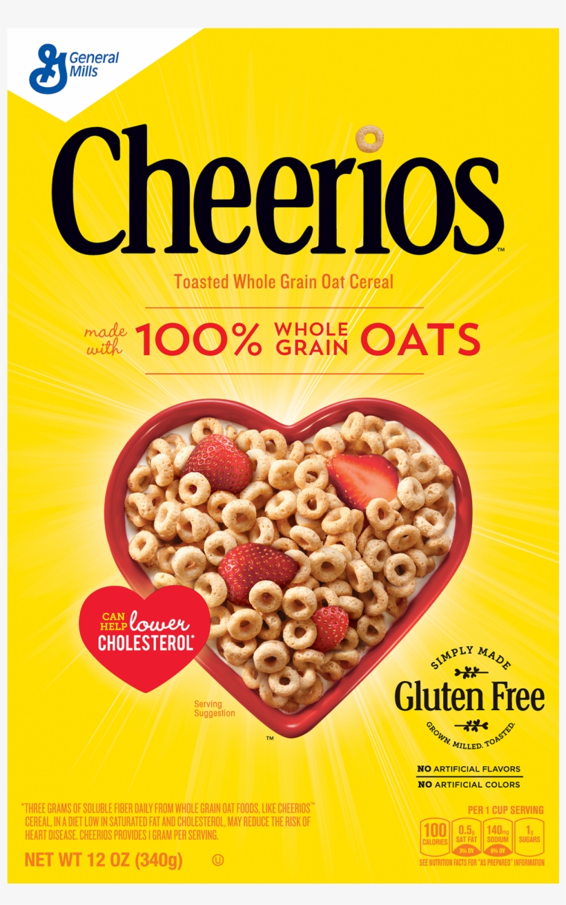 Cheerios Toasted Whole Grain Oat Cereal Transparent PNG - 1800x1800 ...