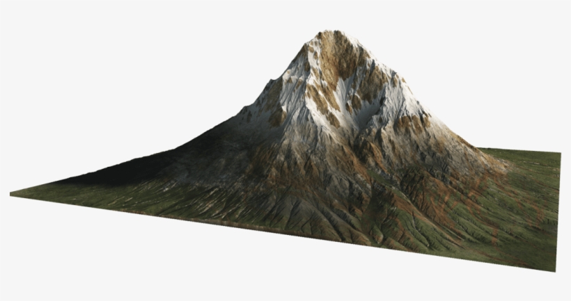 Free Png Mountain Png Images Transparent - Volcano With White ...