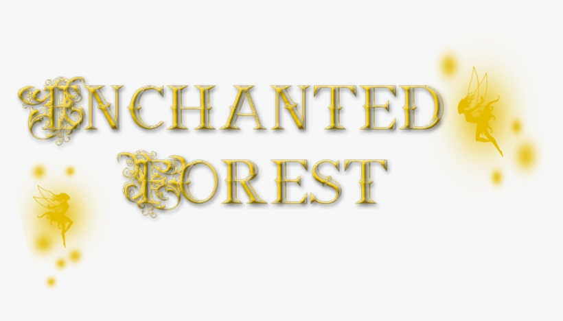 Enchanted Forest Logo - Calligraphy Transparent PNG - 1000x533 - Free ...