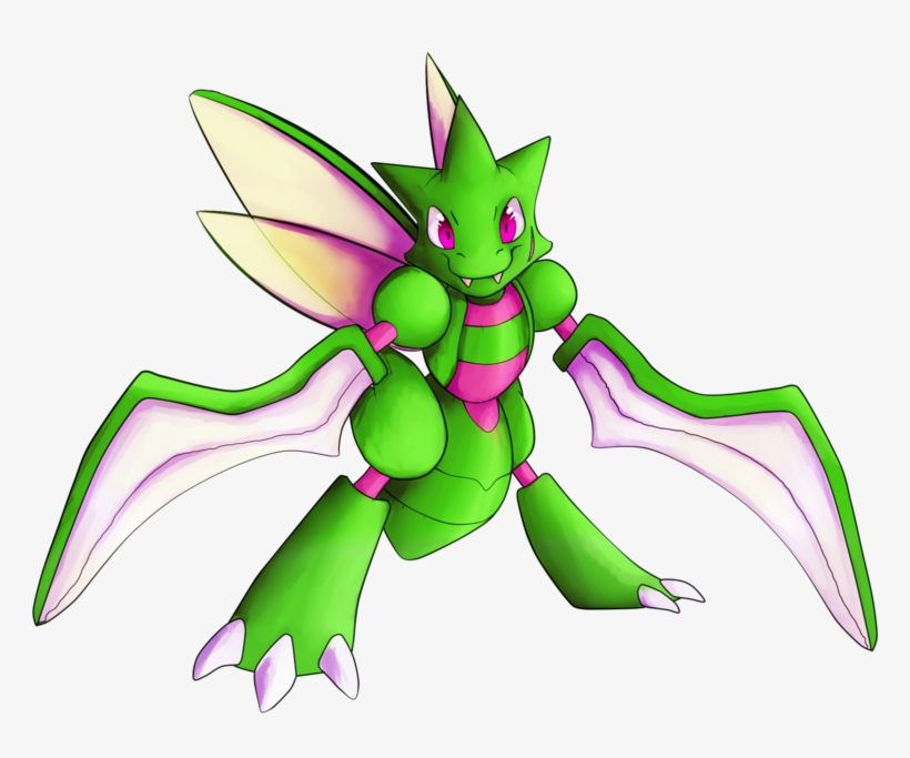 Pokemon Scyther Shiny