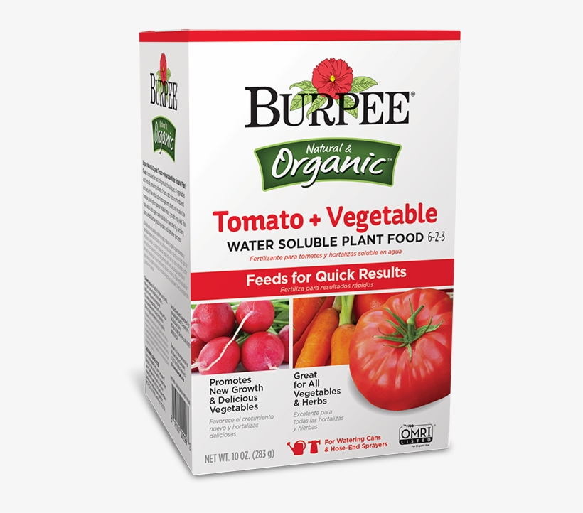 Tomato Vegetable Water Soluble Plant Food - Burpee-cosmos, Sensation ...