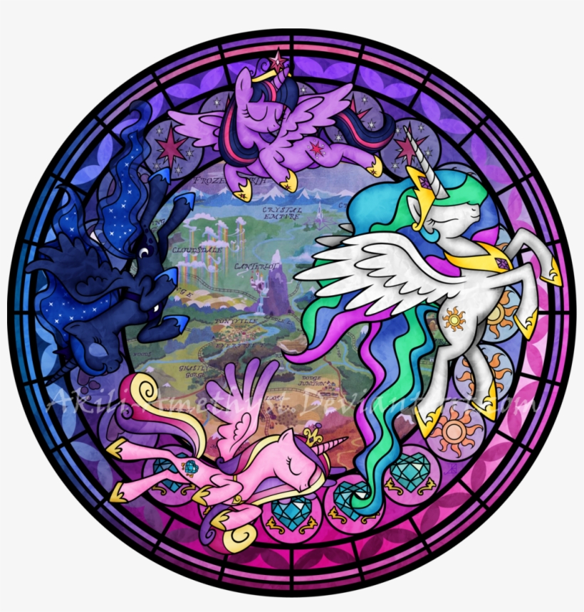 Download Crystals Drawing Stained Glass - Mlp Stained Glass - HD ...