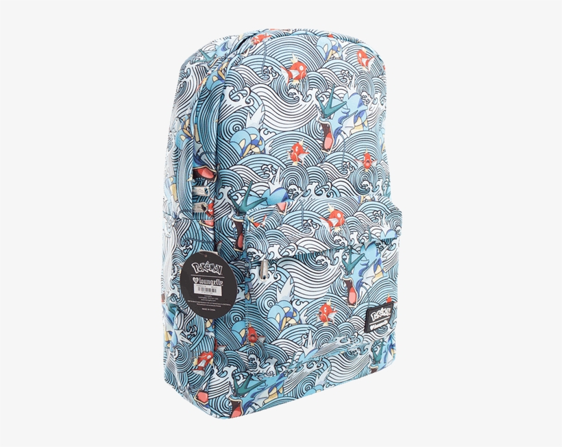 Pokemon Gyarados Magikarp Waves Backpack Transparent PNG - 600x600 ...
