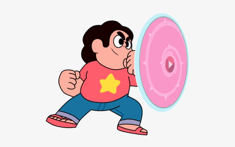 Create Mini Rose Quartz Shields Using Red Paper Plates - Steven ...