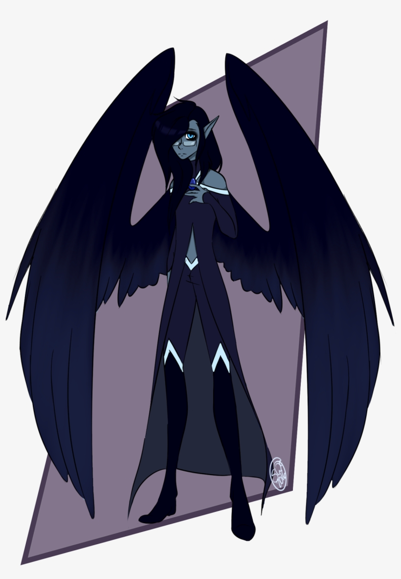 {steven Universe Oc} Sapphire-obsidian - Cartoon Transparent PNG ...