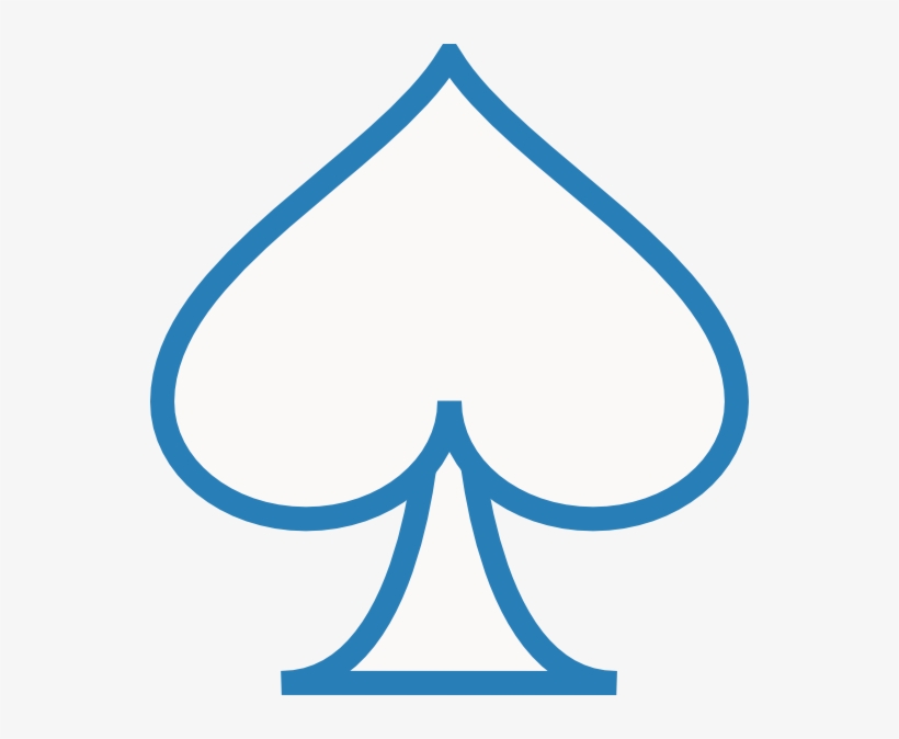 Blue Spade Svg Clip Arts 546 X 594 Px Transparent PNG - 546x594 - Free ...