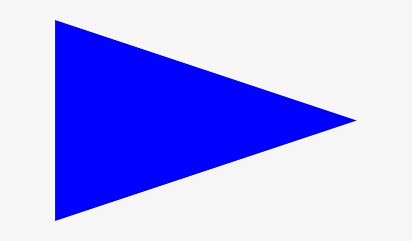 Blue Triangle Png - Blue Flag Transparent PNG - 600x400 - Free Download ...