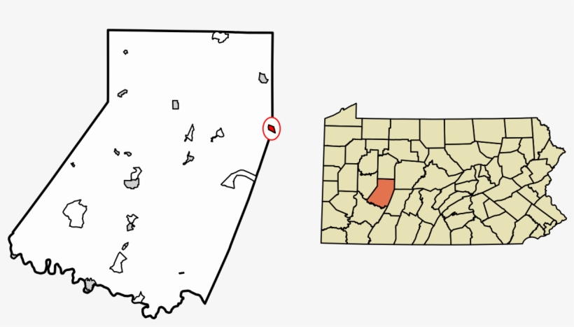 Indiana County Pennsylvania Incorporated And Unincorporated - Map Of ...