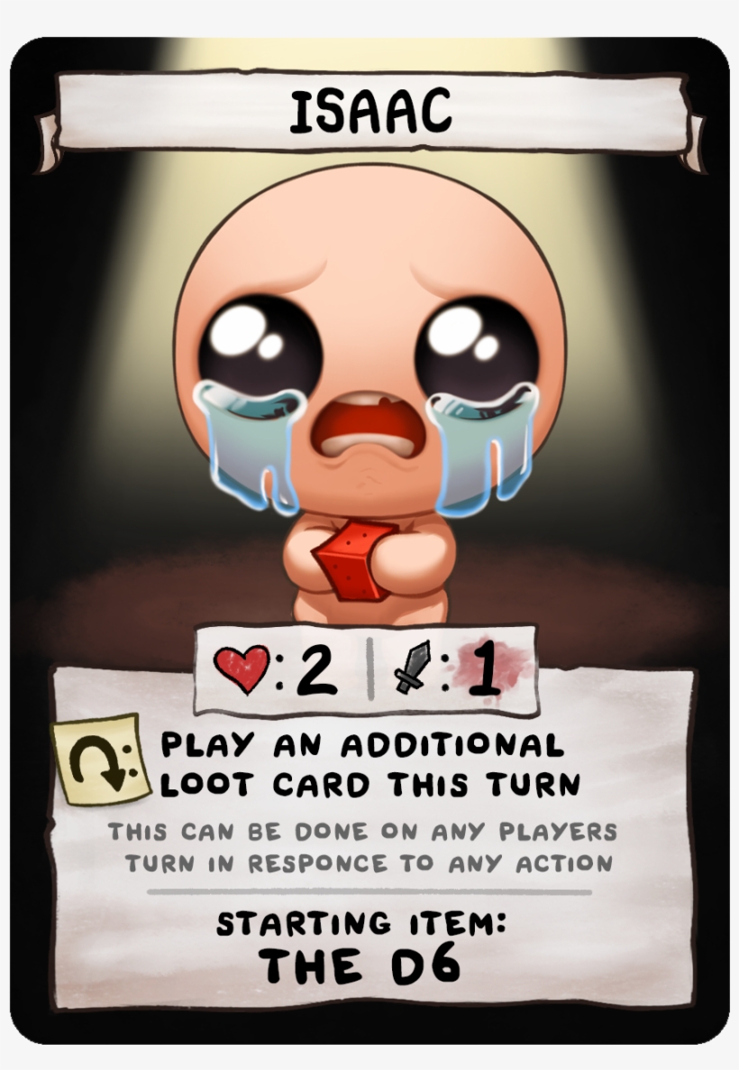 01 Of - Binding Of Isaac Four Souls Azazel Transparent PNG - 962x1312 ...