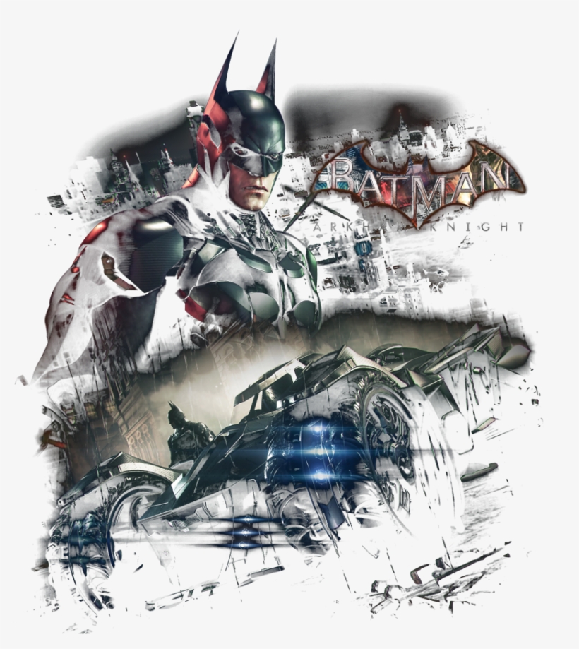 Arkham Knight Rider Pullover Hoodie - Batman Arkham Knight Batmobile ...