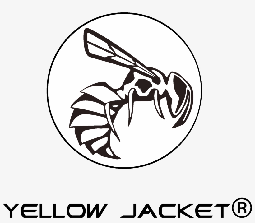 Yellow Jacket Case Logo - Yellow Jacket Logo Black Transparent PNG ...