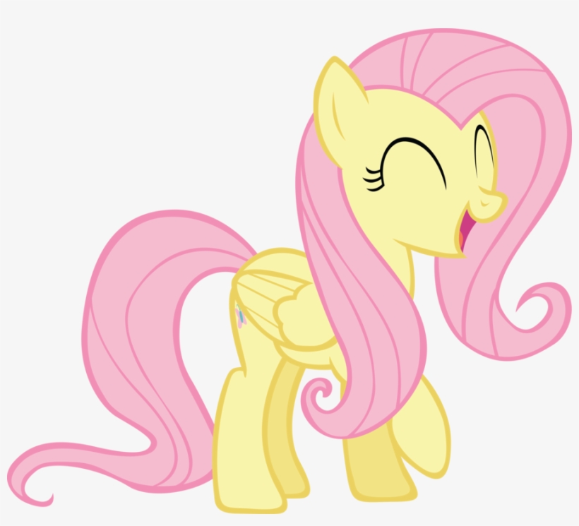 Mlp Fluttershy Happy Vector