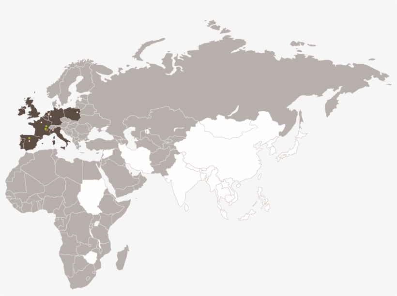 Head Office Emea - Emea Map Transparent PNG - 1600x1118 - Free Download ...