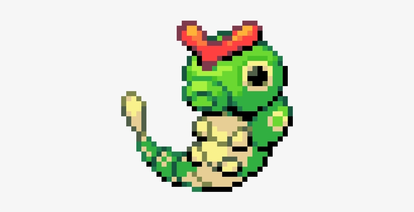 Download Caterpie - Minecraft Caterpie Pixel Art - HD Transparent PNG ...