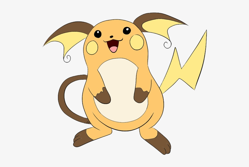 Pokemon Clip Art Images - Raichu Clipart Transparent PNG - 550x479 ...