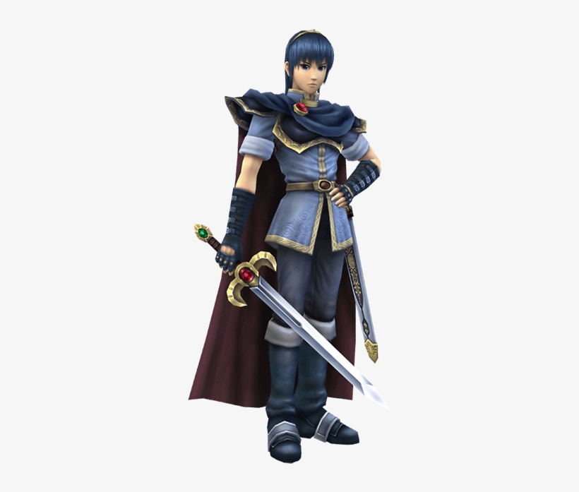 Marth - Super Smash Bros Marth Png Transparent PNG - 388x800 - Free ...